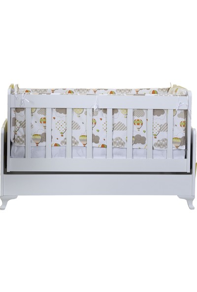 Diverso Home Sallanır Anne Yanı Ahşap Bebek Beşiği 60 x 120 cm Diverso Home Sallanır Anne Yanı Ahşap Bebek Beşiği 60 x 120 cm
