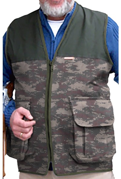 Horizon Av 31 Doğa Puzzle Kamf + Haki Darbelik - Av Yeleği-0114 Horizon Av 31 Doğa Puzzle Kamf + Haki Darbelik - Av Yeleği-0114