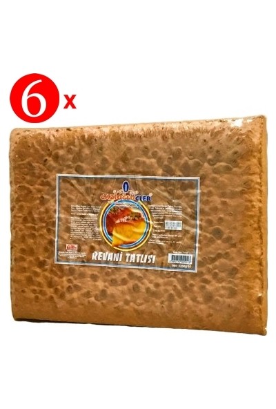 Gazioğlu Üçler Revani Tatlısı 1250 gr x 6 Adet Gazioğlu Üçler Revani Tatlısı 1250 gr x 6 Adet