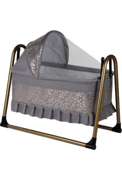 Tommybaby Gold Star Lüx Sepet Beşik Portatif Sallanır Bebek Beşiği Tommybaby Gold Star Lüx Sepet Beşik Portatif Sallanır Bebek Beşiği
