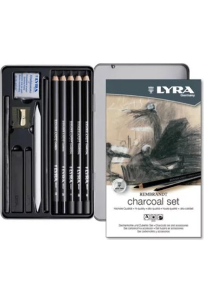 Lyra Charcoal Set 11 Parça 2041112 T48258 Lyra Charcoal Set 11 Parça 2041112 T48258