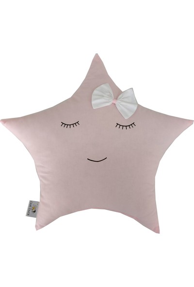 Deft Duck Dekor Yastık Yıldız Bebek Odası Toz Pembe Uykucu Deft Duck Dekor Yastık Yıldız Bebek Odası Toz Pembe Uykucu