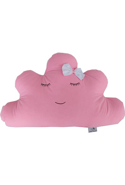 Deft Duck Dekor Yastık Bulut Bebek Odası Pembe Uykucu