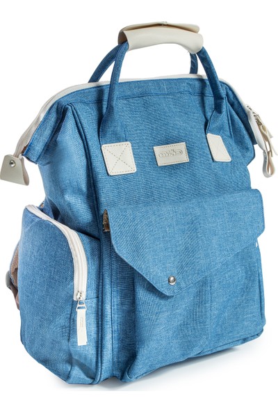 Babyjem Çok Fonksiyonlu Bakım Çantası Açık Mavi