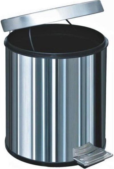 Arı Metal 1014 Paslanmaz Pedallı Çöp Kovası 20 lt