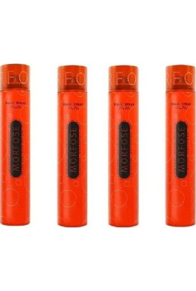 Morfose Turuncu Sprey 400 ml x 4 Adet