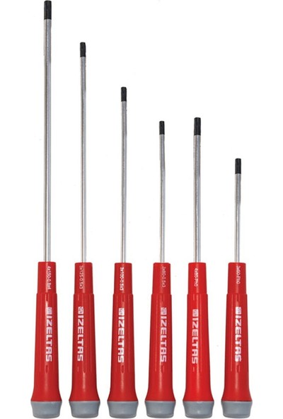 İzeltaş Klemens Torx Uçlu Tornavida Seti 6'lı İzeltaş Klemens Torx Uçlu Tornavida Seti 6'lı