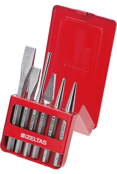 İzeltaş 6lı Keski Zımba Takımı 5600006106
