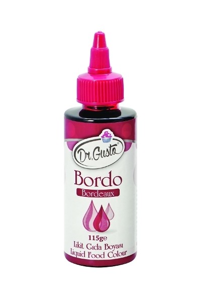 Dr Gusto Sıvı Gıda Boyası 115 gr Bordo