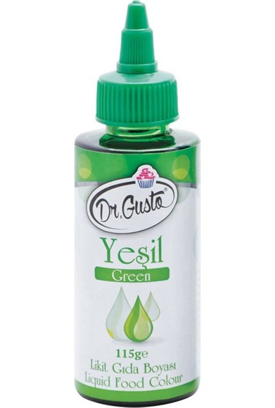 Dr Gusto Sıvı Gıda Boyası 115 gr Yeşil