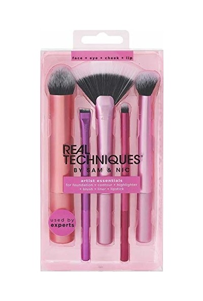 Real Techniques Artist Essential Brush Set 5 Pieces Real Techniques Artist Essential Brush Set 5 Pieces