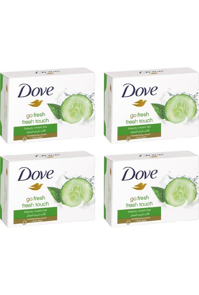 Dove Cream Bar Salatalık ve Yeşil Çay Ferahlığı Katı Sabun 100 gr 4 Paket Dove Cream Bar Salatalık ve Yeşil Çay Ferahlığı Katı Sabun 100 gr 4 Paket