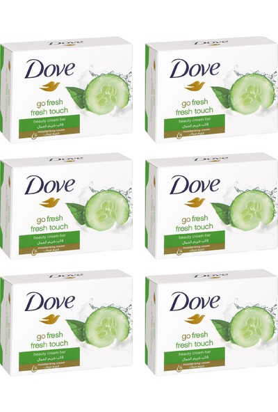Dove Cream Bar Salatalık ve Yeşil Çay Ferahlığı Katı Sabun 100 gr 6 Paket Dove Cream Bar Salatalık ve Yeşil Çay Ferahlığı Katı Sabun 100 gr 6 Paket