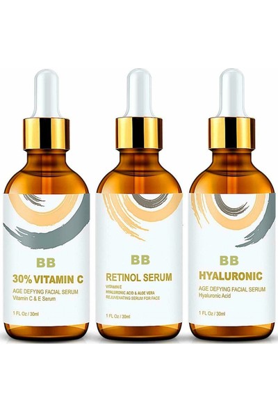 Bb Vitamin C + Hyaluronic Acid + Retinol Serum