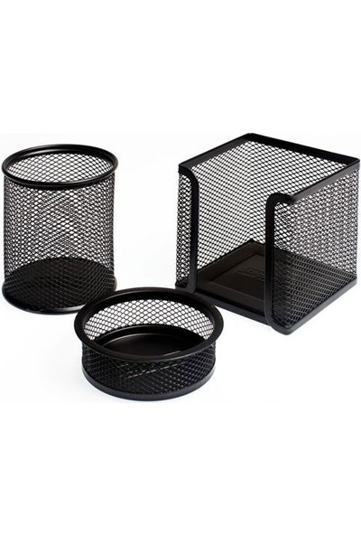 Mas 505 Perfore Set Siyah 3'lü