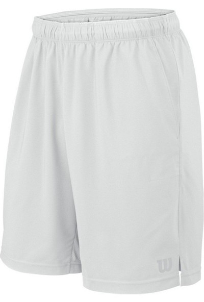 Wilson M Rush 9'' Woven Beyaz Erkek Tenis Şortu Wilson M Rush 9'' Woven Beyaz Erkek Tenis Şortu