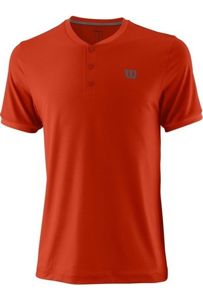 Wilson UWII Henley Pro ST Erkek Tenis T-Shirt wra762905
