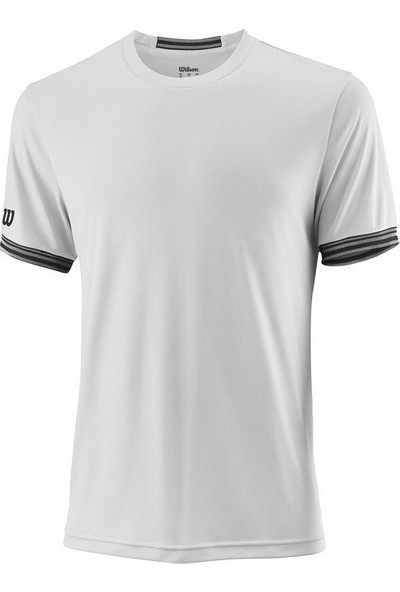 Wilson Team Solid Crew Beyaz Erkek Tenis T-Shirt wra765301 Wilson Team Solid Crew Beyaz Erkek Tenis T-Shirt wra765301