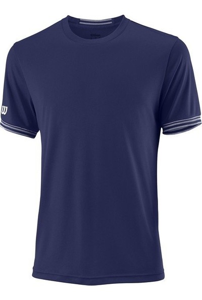 Wilson Team Solid Crew Laci Erkek Tenis T-Shirt wra765304 Wilson Team Solid Crew Laci Erkek Tenis T-Shirt wra765304