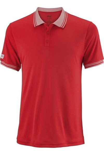 Wilson Polo Team Kırmızı Erkek Tenis T-Shirt wra765405 Wilson Polo Team Kırmızı Erkek Tenis T-Shirt wra765405