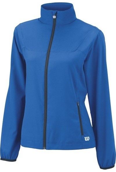 Wilson Team Woven Mavi Kadın Tenis Ceketi wra724902 Wilson Team Woven Mavi Kadın Tenis Ceketi wra724902