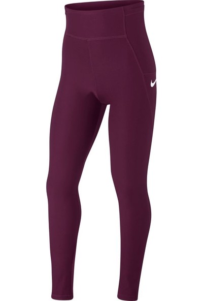 Nike G Nk Tght Studıo Pkt Kız Çocuk Spor Tayt Aq9069-609