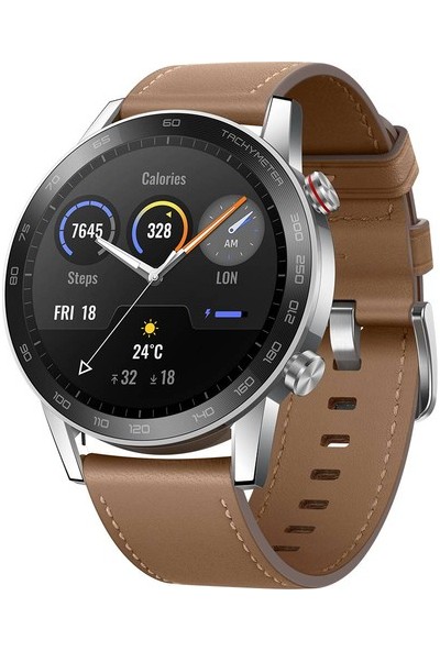 HONOR Watch Magic 2 (46mm) - Kahverengi - (HONOR TÜRKİYE GARANTİLİ)