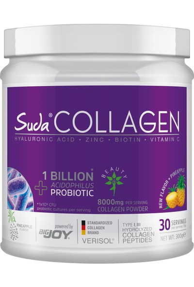 Suda Collagen + Probiotic Pineapple 300g
