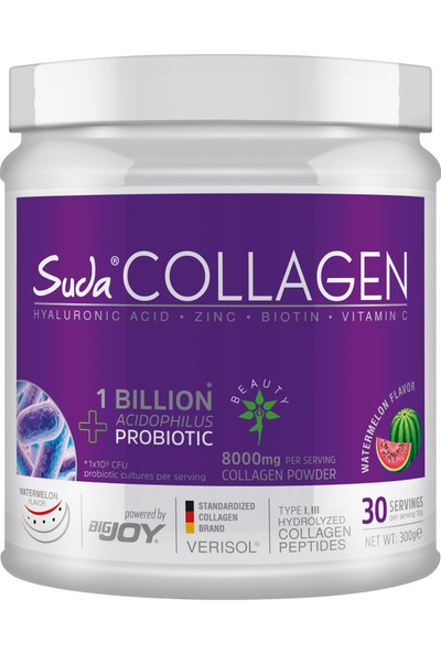 Suda Collagen + Probiotic Watermelon 300g