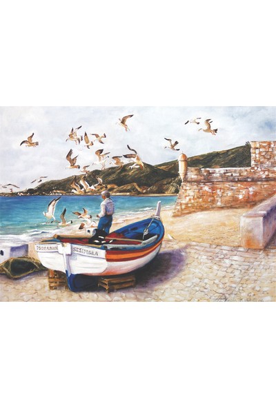 Puzz 1000 Parça Puzzle Kayıkçı