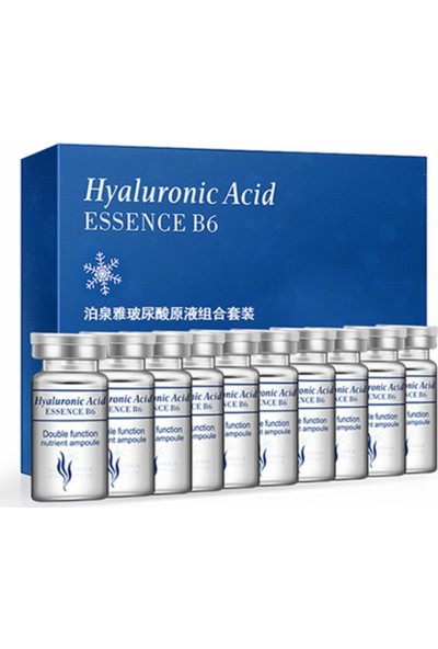 Essence B6 10 Adet x 5ml Vitamin ve Hyaluronik Asit Dermapen Ampül Serum Seti Essence B6 10 Adet x 5ml Vitamin ve Hyaluronik Asit Dermapen Ampül Serum Seti