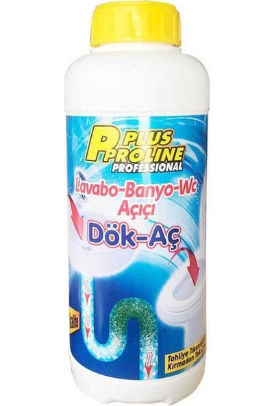 Plus Proline Dök-Aç Lavabo Banyo Wc Gider Açıcı 1 kg