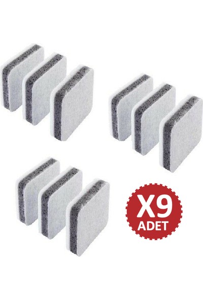 Ikea Svampig Bulaşik Süngeri̇ x 9 Adet Ikea Svampig Bulaşik Süngeri̇ x 9 Adet