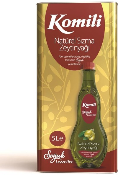 Komili Sızma Zeytinyağı 5 lt