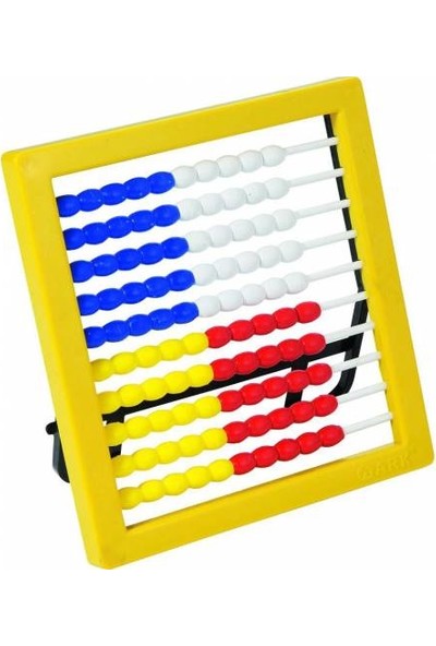 Ark Boncuklu Abaküs Sarı
