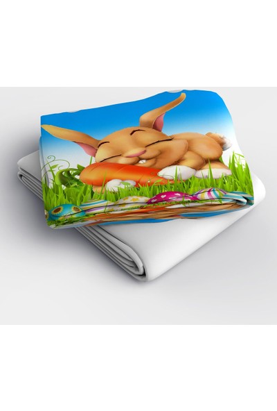 Monohome Rabbit 3D Bebek Nevresim Takımı Monohome Rabbit 3D Bebek Nevresim Takımı