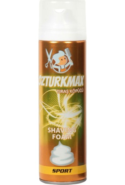 Özturkmax Tıraş Köpüğü 200 ml Sport