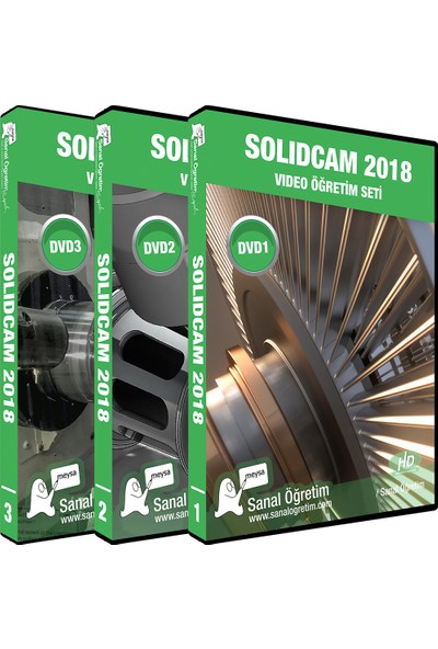Sanal Öğretim Solidcam 2018 Video Eğitim Seti Sanal Öğretim Solidcam 2018 Video Eğitim Seti