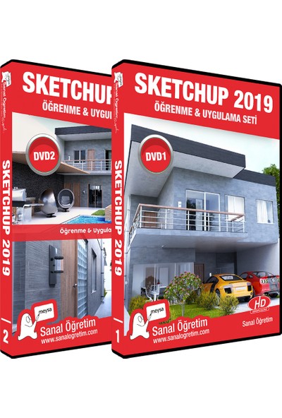 Sanal Öğretim Sketchup 2019 Video Eğitim Seti Sanal Öğretim Sketchup 2019 Video Eğitim Seti
