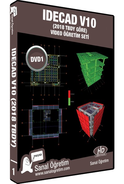 Sanal Öğretim Idecad 2018 Tbdy Idecad V10 Video Öğretim Seti Sanal Öğretim Idecad 2018 Tbdy Idecad V10 Video Öğretim Seti