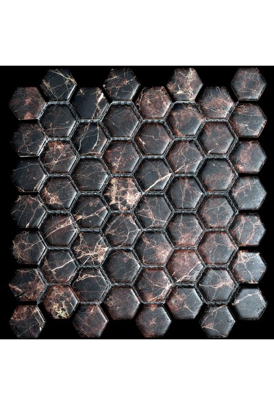 Evim Dijital Baskılı Altıgen Mozaik FBDJ028 Evim Dijital Baskılı Altıgen Mozaik FBDJ028