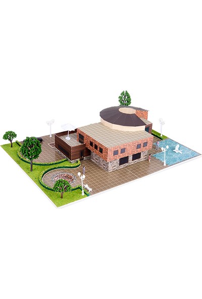 Eshel Üç Boyutlu Modern Villa Puzzle Eshel Üç Boyutlu Modern Villa Puzzle