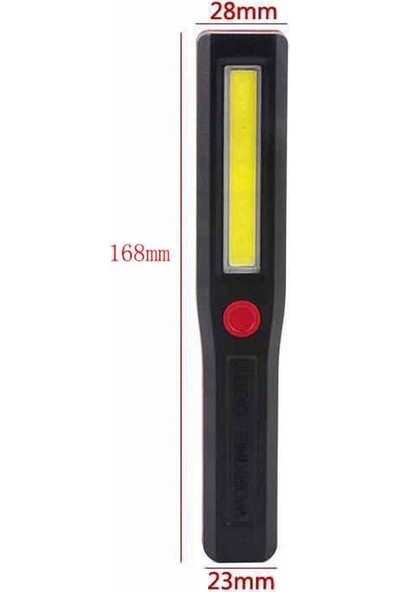 Mıknatıslı Masa Çalışma Oto Tamir Kamp Lambası Cob LED El Feneri Mıknatıslı Masa Çalışma Oto Tamir Kamp Lambası Cob LED El Feneri