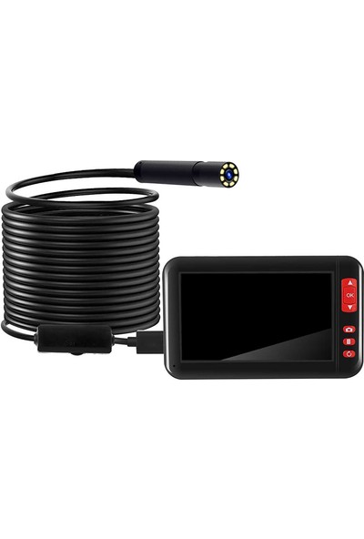 Knmaster Yüksek Çözünürlüklü 1080P Ekranlı Endüstriyel Boroskop Yılan Kamera 10 m Knmaster Yüksek Çözünürlüklü 1080P Ekranlı Endüstriyel Boroskop Yılan Kamera 10 m