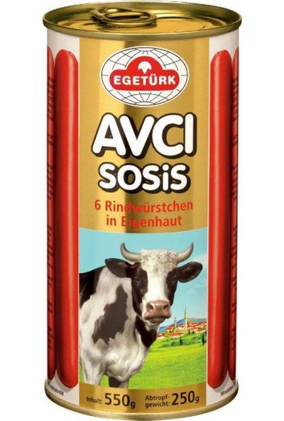 Egetürk Avcı Sosis 250 gr