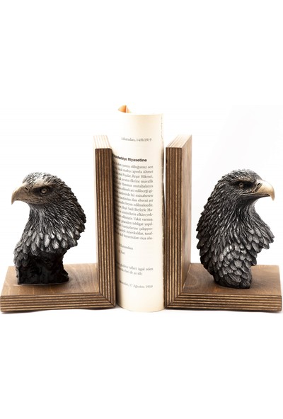 Gift Garden Kartal Başlı Biblo Kitap Tutucu Gift Garden Kartal Başlı Biblo Kitap Tutucu