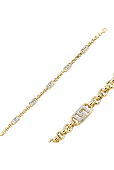 Pirnus Diamond Altın Bileklik 14 Ayar 7,25 gr