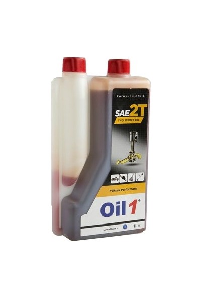 Oil 1 2T 2 Zamanlı Ölçekli Motor Yağı 1 lt Oil 1 2T 2 Zamanlı Ölçekli Motor Yağı 1 lt