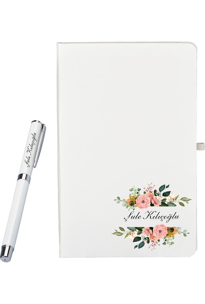 Bolbolhediye Sevgiliye Hediye Arkadaşa Hediye Kişiye Özel Defter ve Roller Kalem Seti Bolbolhediye Sevgiliye Hediye Arkadaşa Hediye Kişiye Özel Defter ve Roller Kalem Seti
