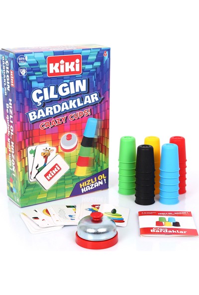 Kiki Çılgın Bardaklar Zeka Oyunu Kiki Çılgın Bardaklar Zeka Oyunu
